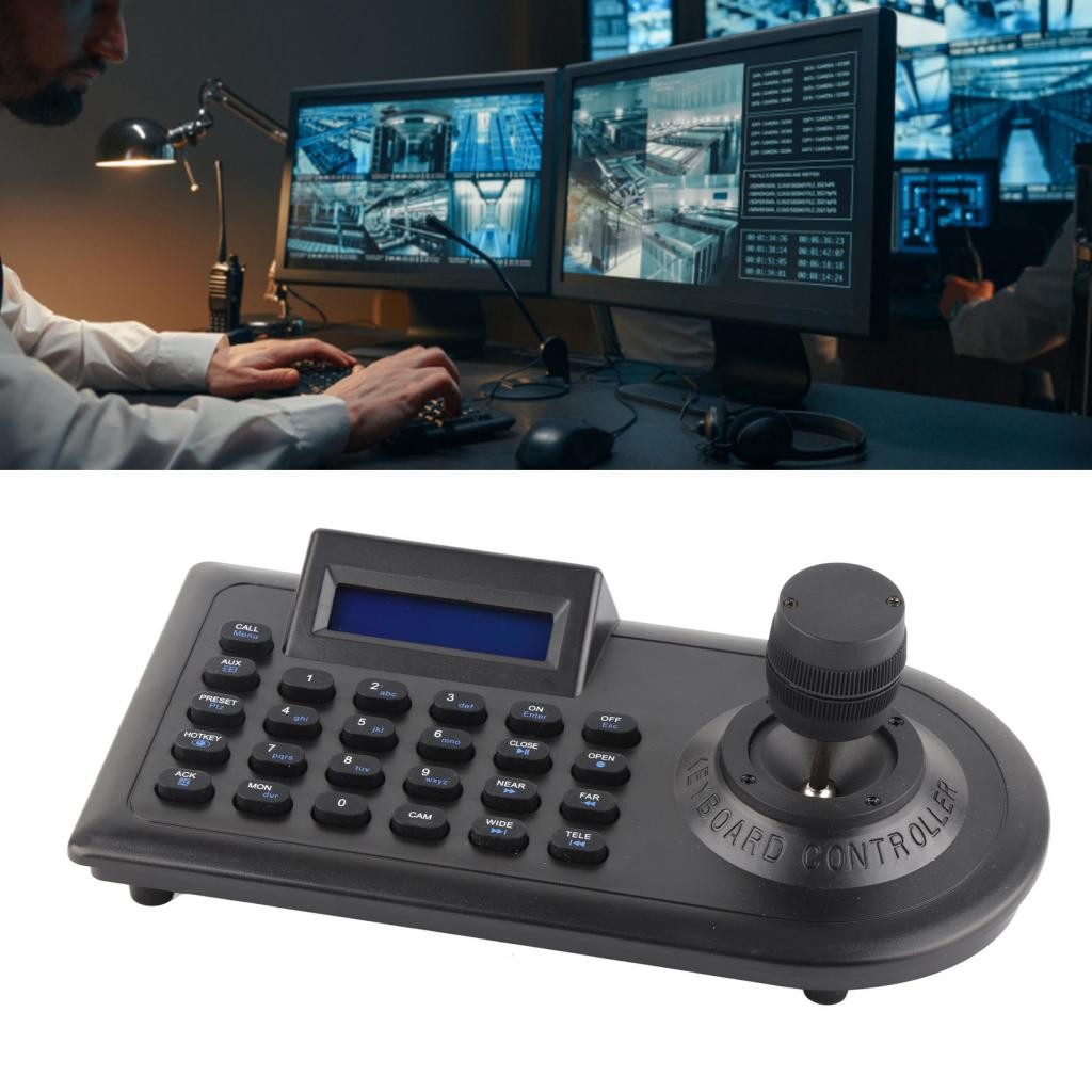 rrianfo Hilitand LCD PTZ Camera Keyboard 3D Controller Speed Dome ...
