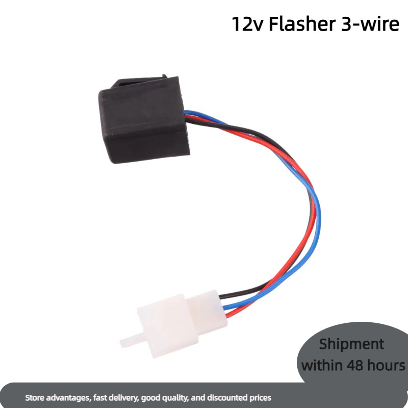 Three wire 12V LED Adjustable Light Flasher Blinker Relay Fix For Turn ...