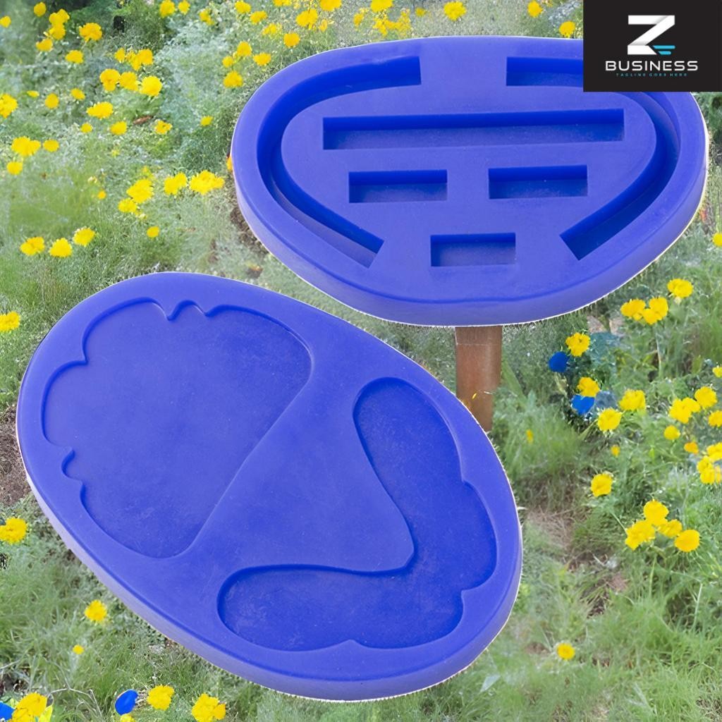 ZS 1Pc New Rubber Silicone Rubber Wax Rim Mold Dental Model Base Good ...