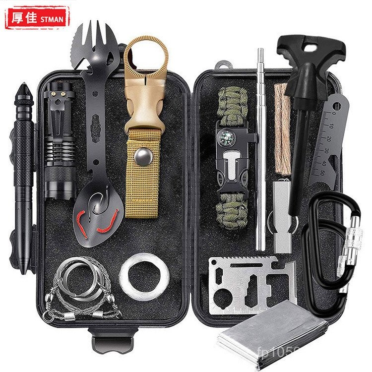 Disaster Prevention Multifunctional Flint Set Equipment Whistle First ...