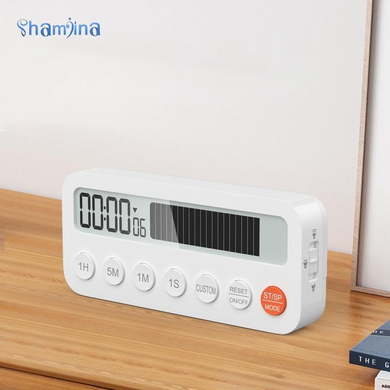 Shamjina Digital Visual Timer Large Display Battery Powered Magnetic ...