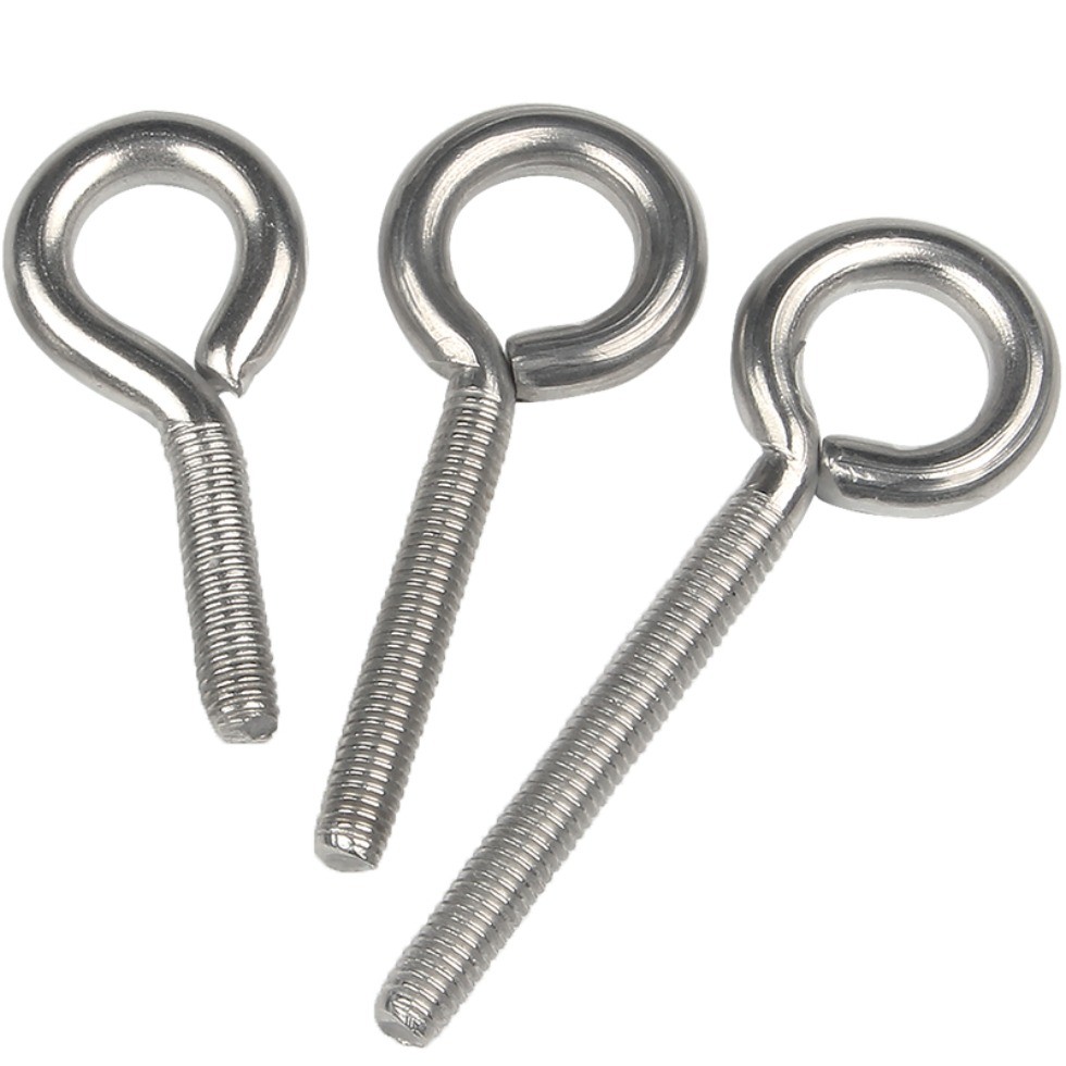 (304 stainless steel lifting ring screw, with ring hook, ring bolt ...
