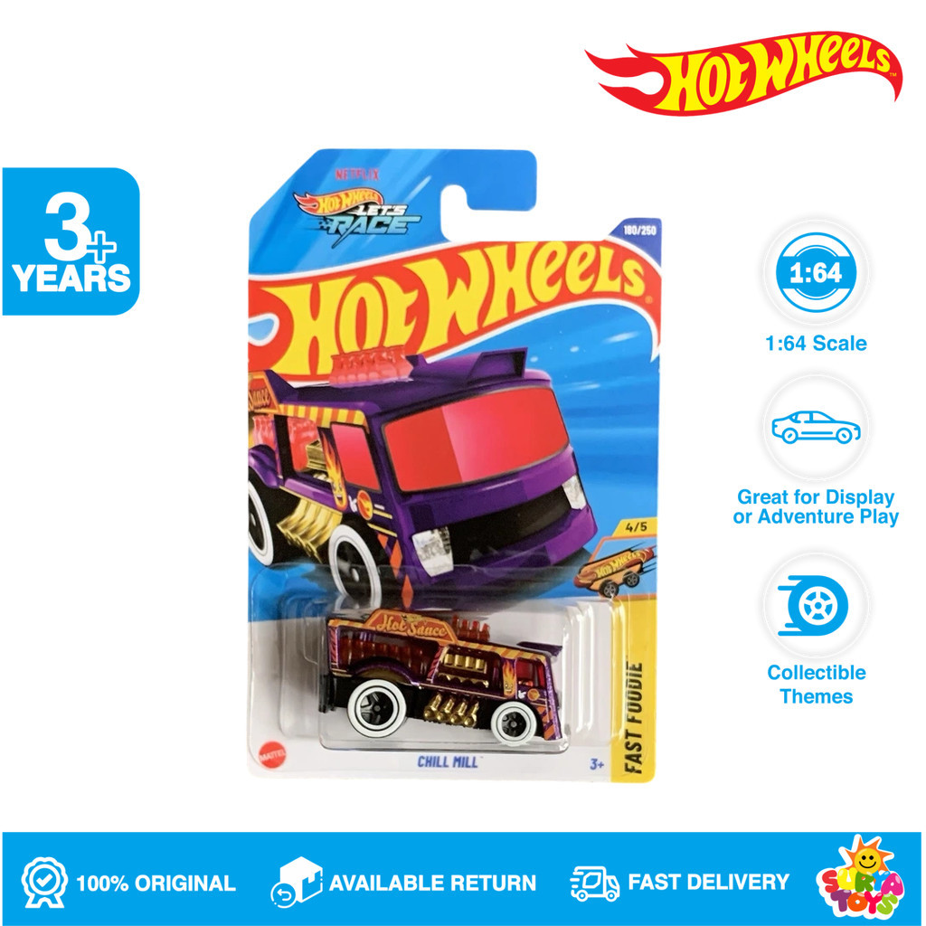 Hot Wheels Chill Mill - Lot H 2025 | Shopee Malaysia