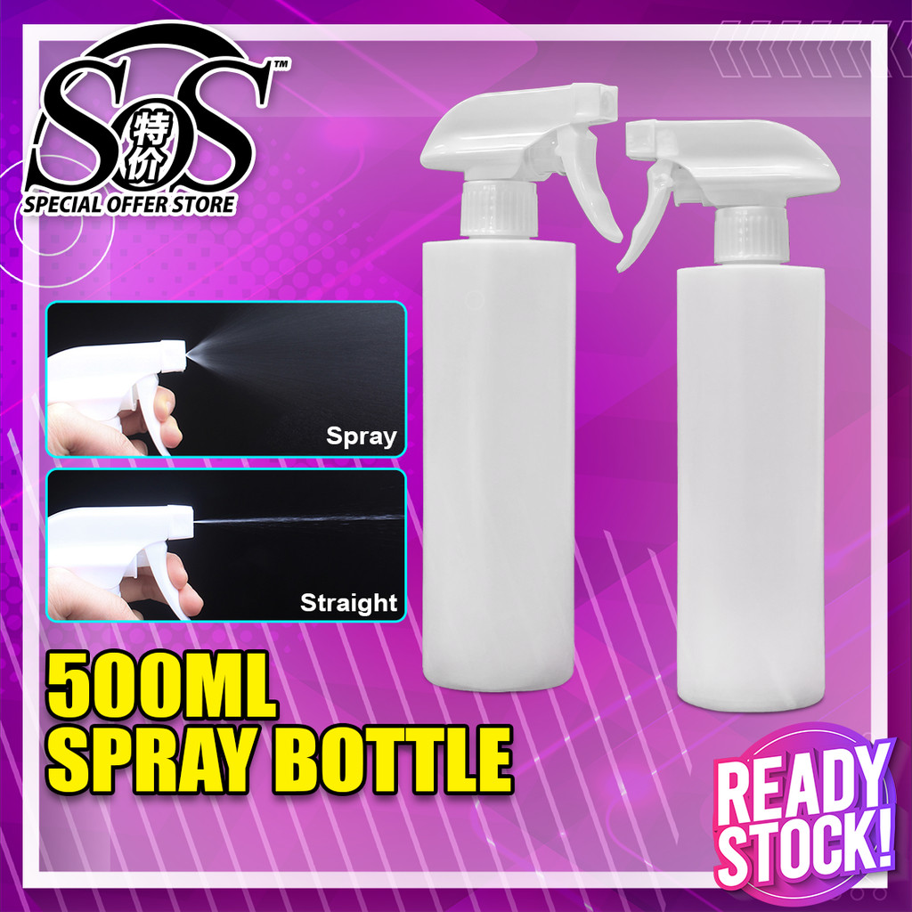 500ml HDPE Spray Bottle/Botol Sembur HDPE 500ml/Trigger Spray Bottle ...