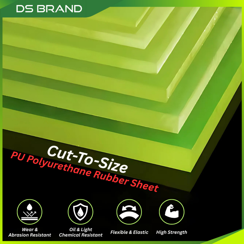Getah PU / Urethane / Rubber / Polyurethane Elastomer Sheet / Cut to ...