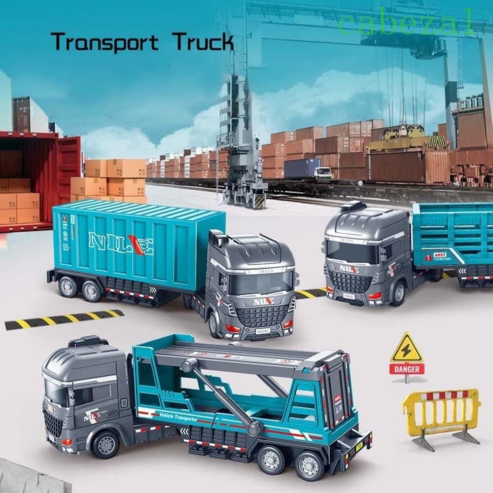 CABEZA Alloy Trailer Model, Movable Joint Scale 1:64 Mini Container ...