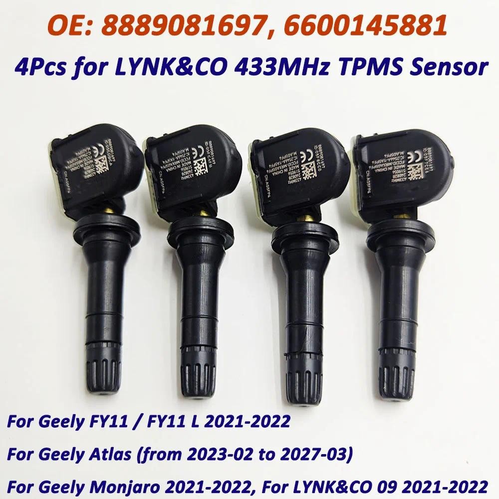 4pc 889081697 6600145881 Car TPMS Tire Pressure Monitor Sensor For ...