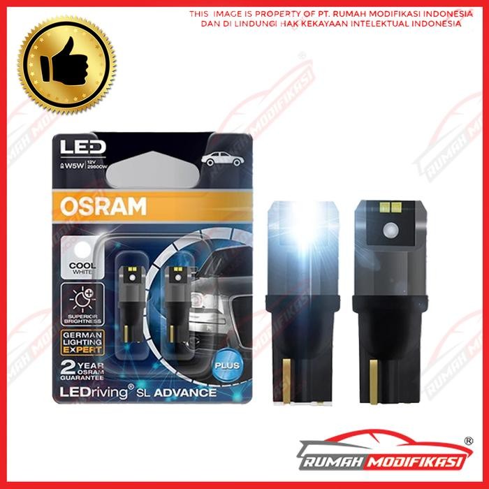 OSRAM - T10 - W5W - TWILIGHT LIGHT - LED - WHITE - FS | Shopee Malaysia