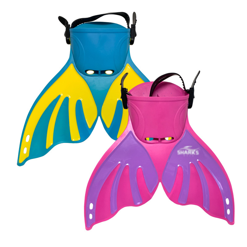 Special Offer Children Mermaid Fins Men Women Baby Fins Single Piece ...