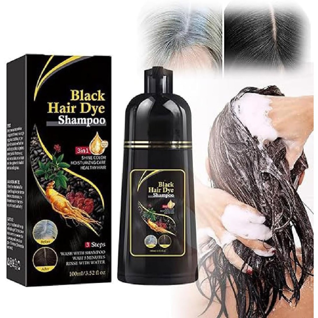 Kokila Hair Color Shampoo, 3 In 1 Hair Color Shampoo For Gray Hair ...