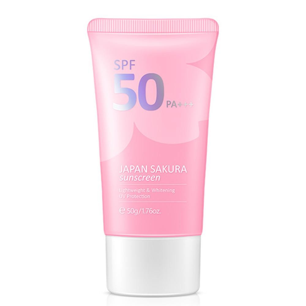 Sakura Sunscreen Cream Korean Protector Facial Sun Cream Blocker ...
