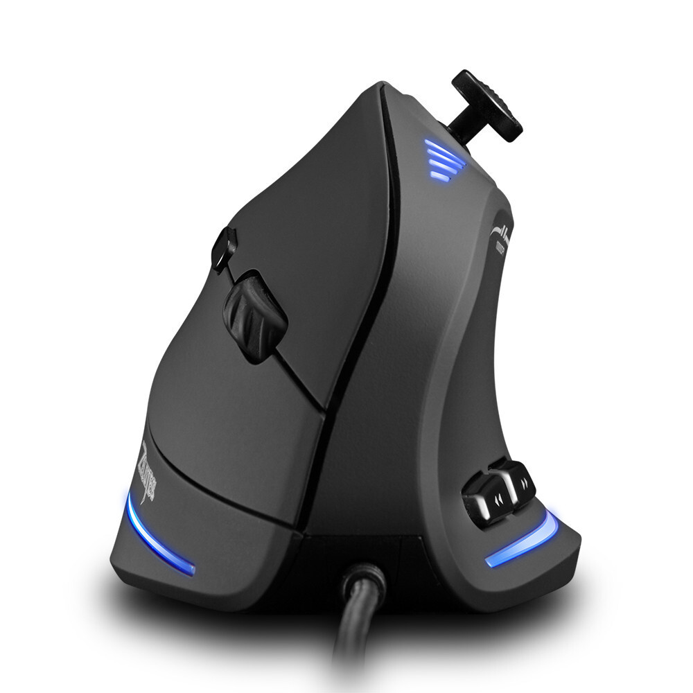 Zelotes C18 Vertical Gaming Mouse 10000 Dpi Programmable 11 Buttons Usb ...