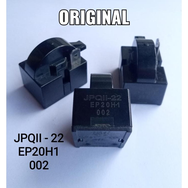 Sharp 1in Refrigerator Compressor PTC Relay Right Socket JPQII-22 ...