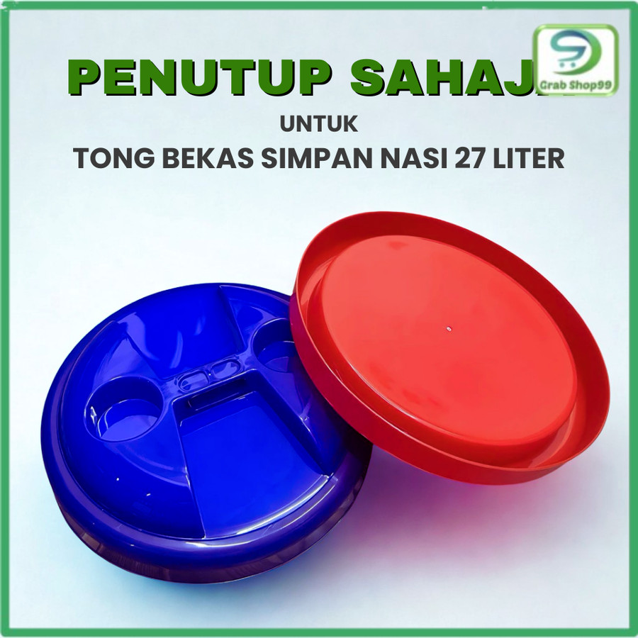 Penutup Bekas Tong Simpan Nasi 27 Liter Penutup Bekas Ais Batu Rice ...