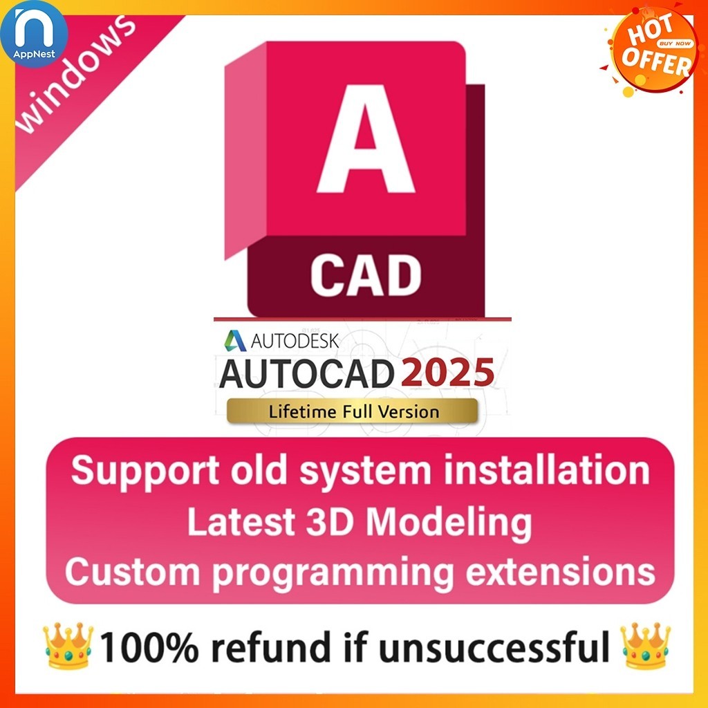 For Windows Auto-CAD 2025/2026 | Genuine Subscription | 2D drawing 3D ...