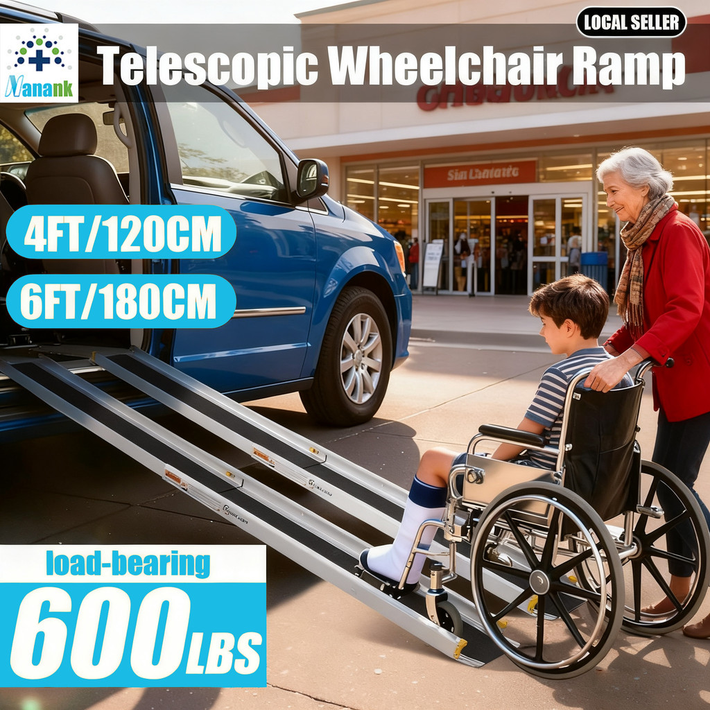 Ramp for Wheelchair, Ramp for Bike, Wheelchair Climb Up Stair, Bike ...