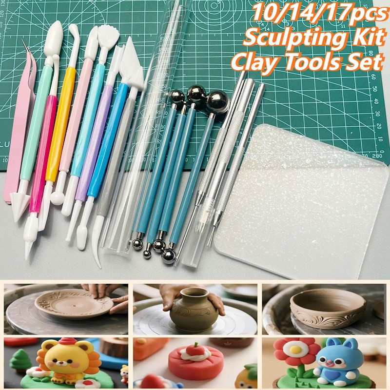 Clay Tools, Dotting Tools, Clay Sculpting Tools, Clay Cutters Tools ...