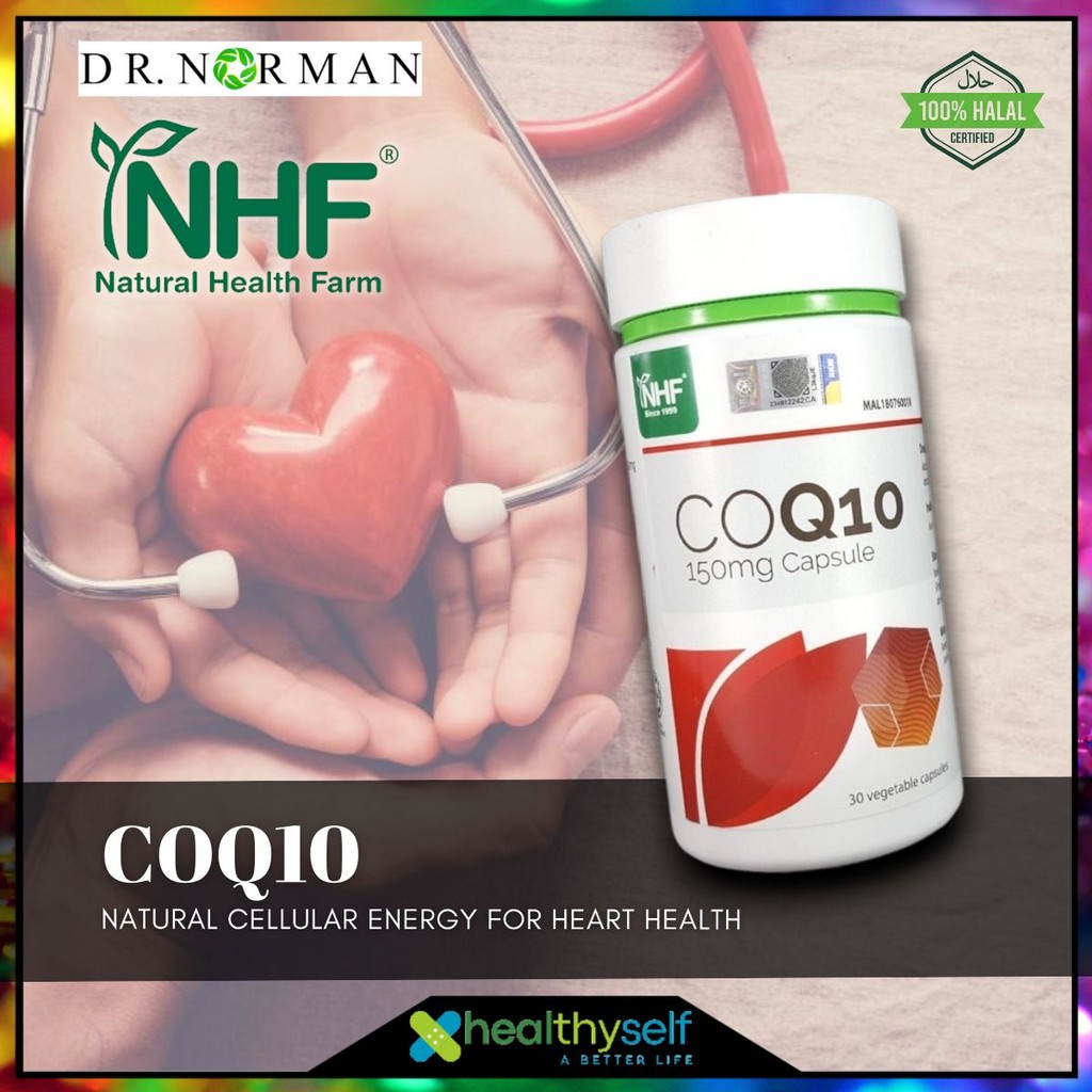 NHF - DR NORMAN Coenzyme Q10 (150mg x 30 Capsules) | Shopee Malaysia