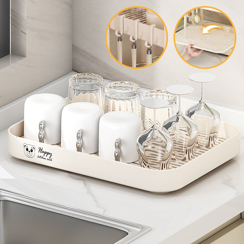 Kitchen Multilayer Tea Cup Coffee Mug Holder Storage Rack Drinking ...