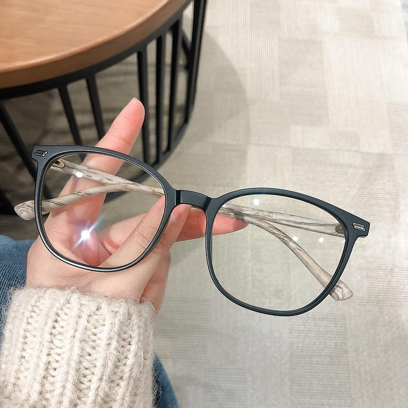 Minus Glasses -1 to -6 Zhijing-3615 Korean Fashion Retro Anti Blue ...