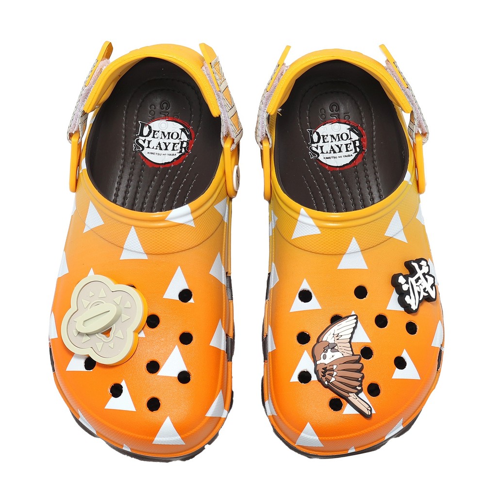 Crocs Hole Shoes x Demon Slayer All Terrain Clog Men Women Zenitsu ...