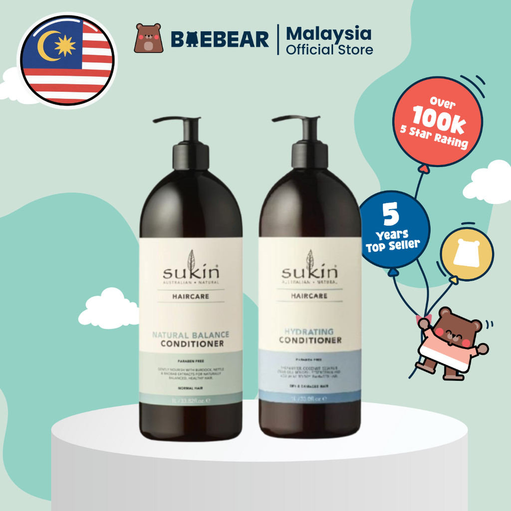 SUKIN CONDITIONER 1 LITRE (NATURAL BALANCE/HYDRATING) | Shopee Malaysia