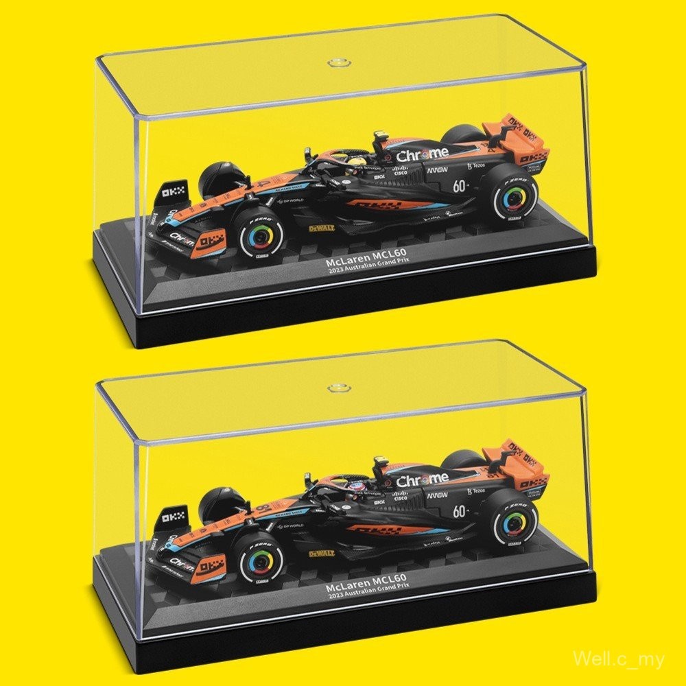 Model Kereta CCA Caipo 1:43 Model Kereta Lumba McLaren MCL60 Formula F1 ...