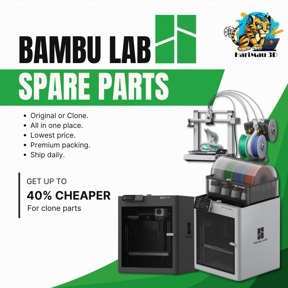 [ BAMBU LAB ] SPARE PARTS for P1 / X1 / A1 Series | Shopee Malaysia
