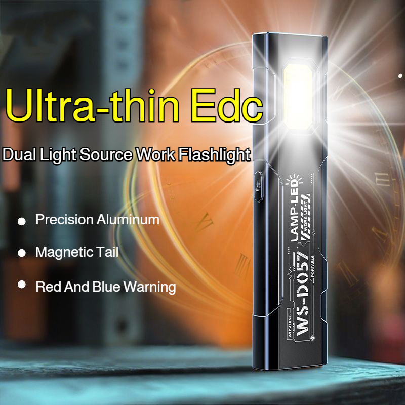 [Ultra-Thin Edc] Multifunctional Hand Electromagnetic Suction Lamp/Cob ...