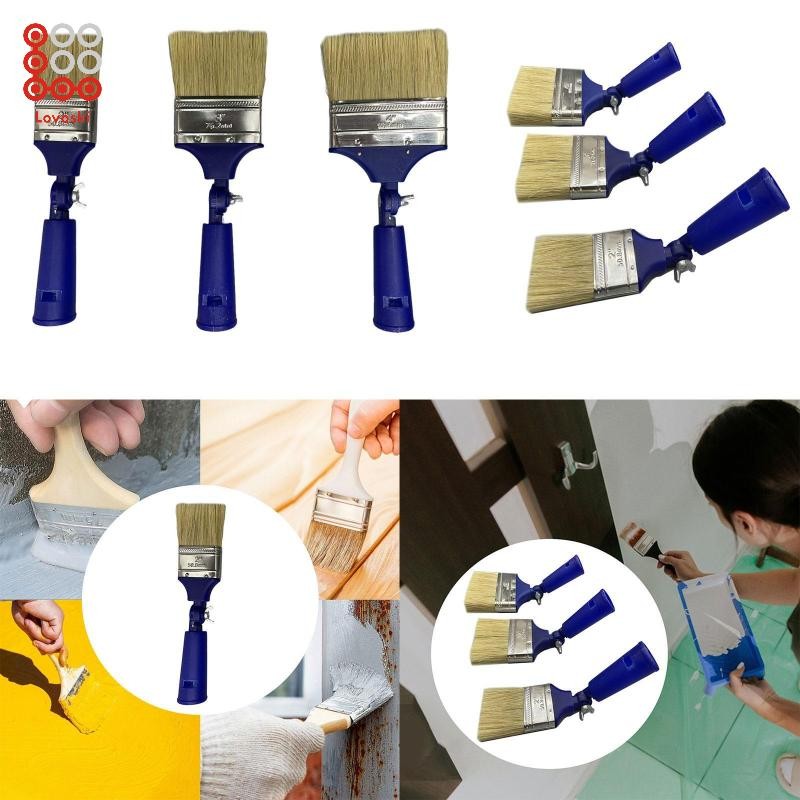 [Lovoski] Adjustable Paint Brush for Masonry with Rotating Handle for ...