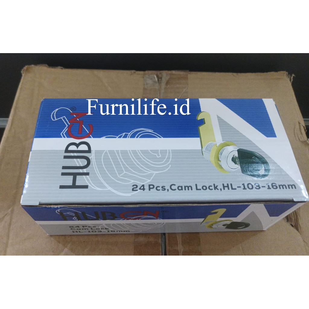 Huben HL-103 Camlock Key | Huben HL 103 Locker Lock | Locker Lock ...