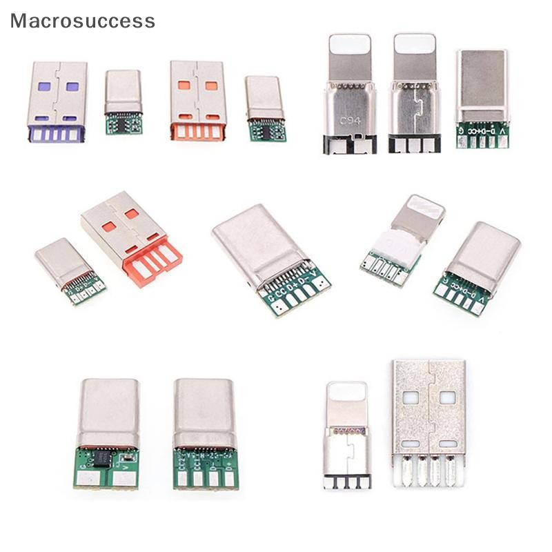 [SRE] Fast Charge Type-C USB 65W 5A Male Connector Welding With 5Pin ...