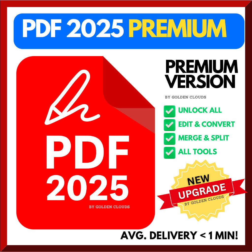 PDF 2025 Edition - Convert | Create | Combine | Merge | Split | Full ...