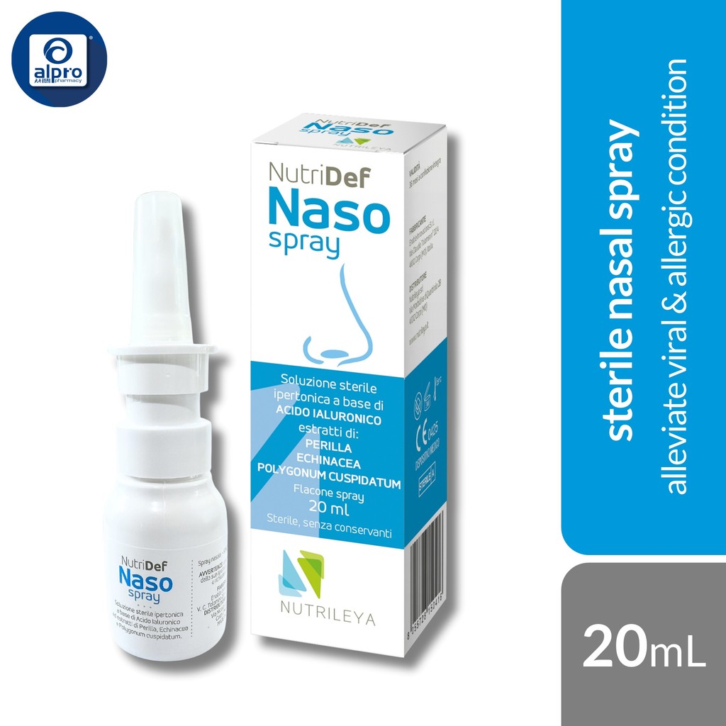 NutriLen Naso Spray 20mL | Alleviate Nasal Viral & Allergic Condition ...
