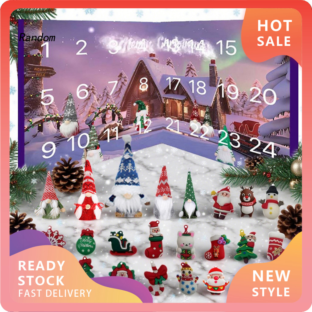 RAN Festive Dwarf Advent Calendar 24 Days Calendars with 24 Gnomes 2025 ...