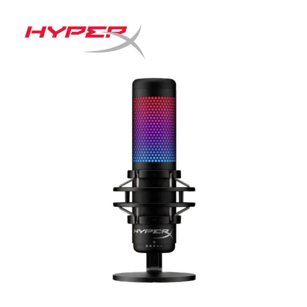 Hp HyperX Quadcast S USB RGB Microphone (Black-Grey) | Shopee Malaysia