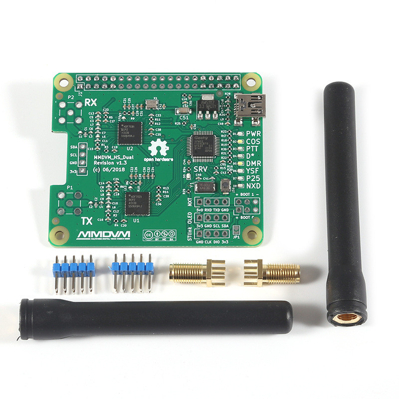 Papan Penilaian Raspberry Pi Geganti MMDVM DMR P25 YSF DSTAR Radio ...