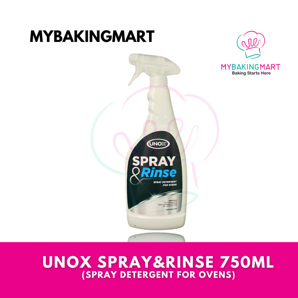 UNOX Spray and Rinse (Spray Detergent for Oven) 750ML | Shopee Malaysia