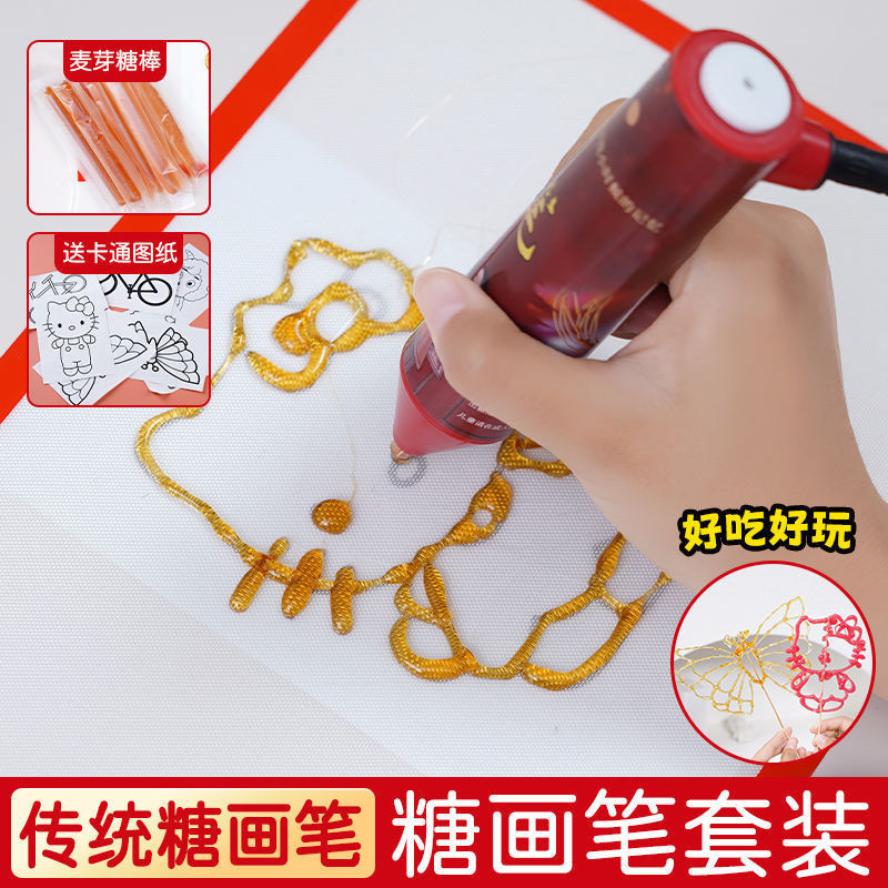 Lukisan 3D Bercetak 3D DIY Buatan Tangan Pen Lukisan Gula Kanak-kanak ...