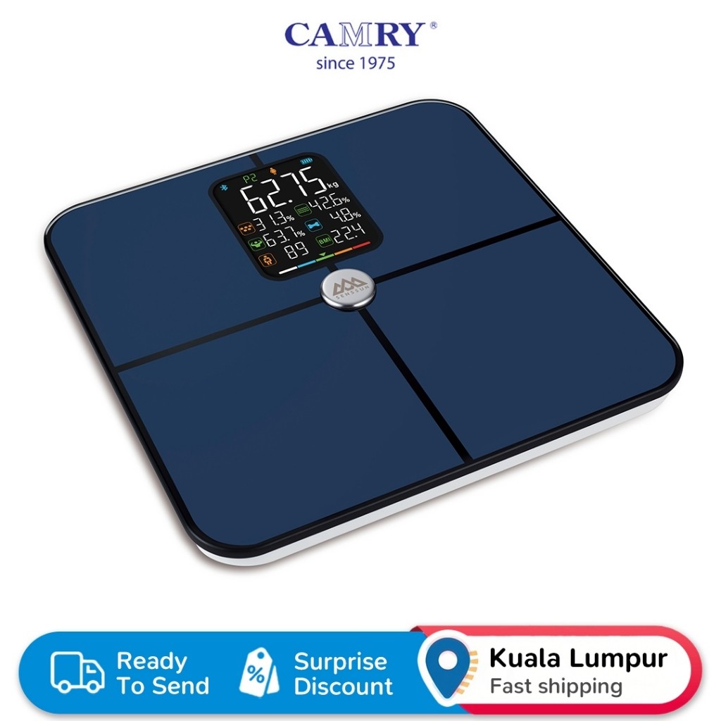 CAMRY Digital Smart Body Fat Weight Scale 180kg Body Fat Weighing Scale ...