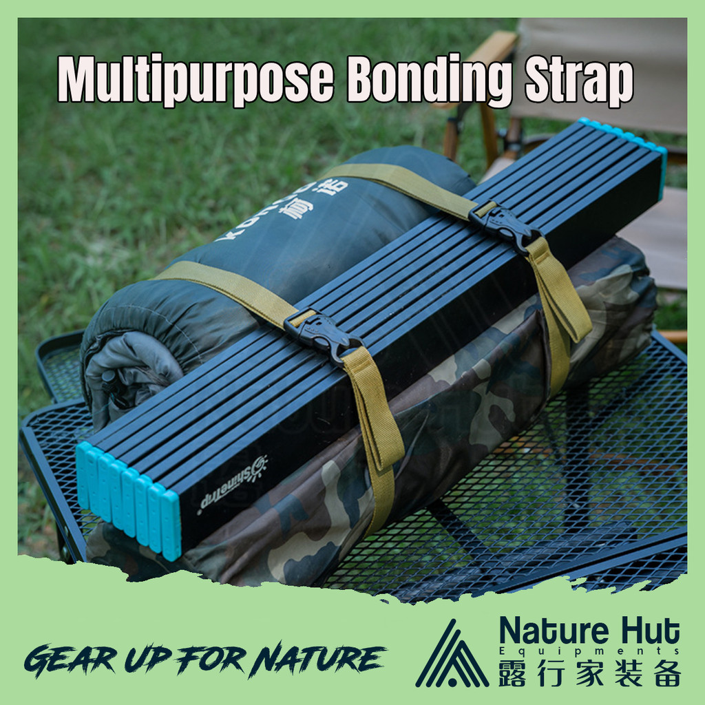 Multipurpose Adjustable Binding Strap Outdoor Camping Hiking Storage ...
