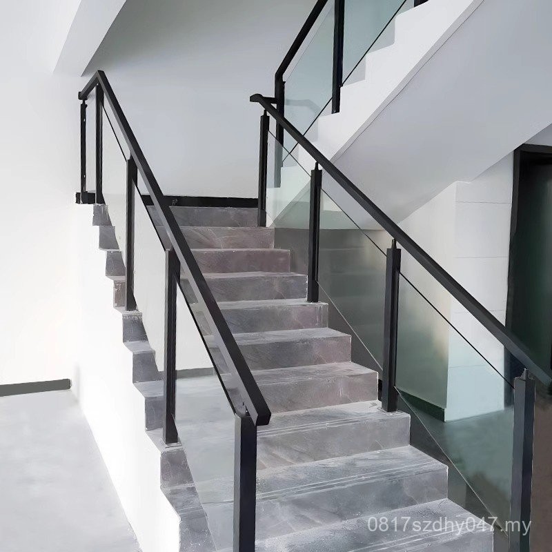 Engineering Self-Installed Tempered Glass Handrail Guardrail Balcony ...