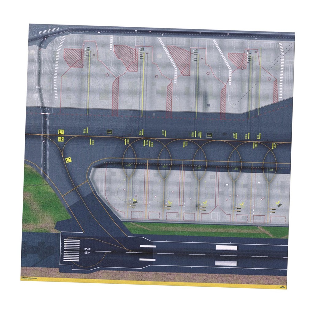 [lzdxwcke3pu] Model Airport Layout Sheet / Apron for 1/400 And 1/500 ...