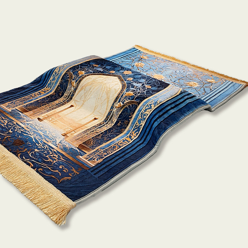 Muslim Prayer Mat Sejadah Gebu Cushion 8cm Thickened Sponge Layer ...