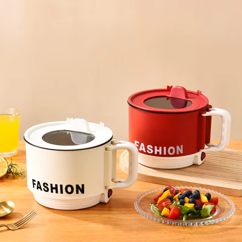 Electric Cooker Pot Student Dormitory Noodle Heating Small Power Wok ...