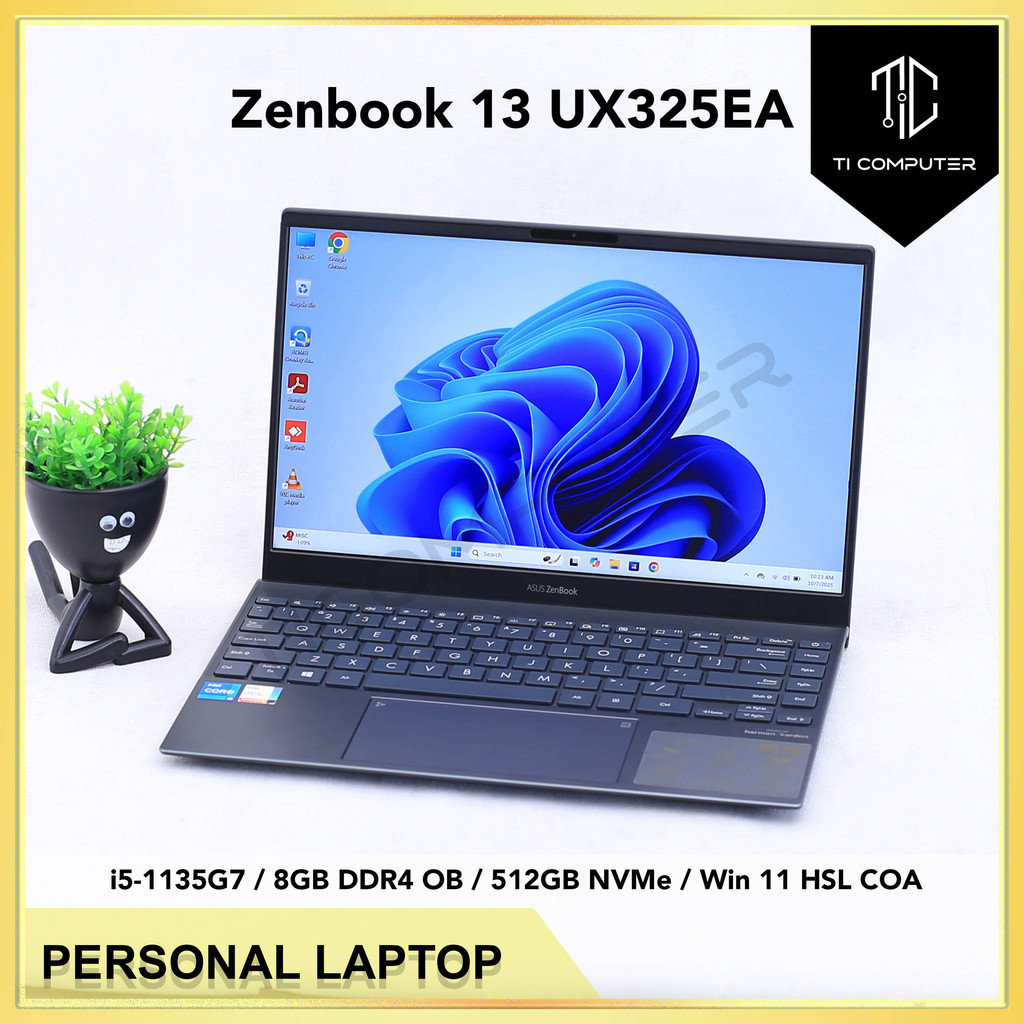 ASUS Zenbook 13 UX325EA Intel Core i5-1135G7 8GB OB RAM 512GB NVMe SSD ...