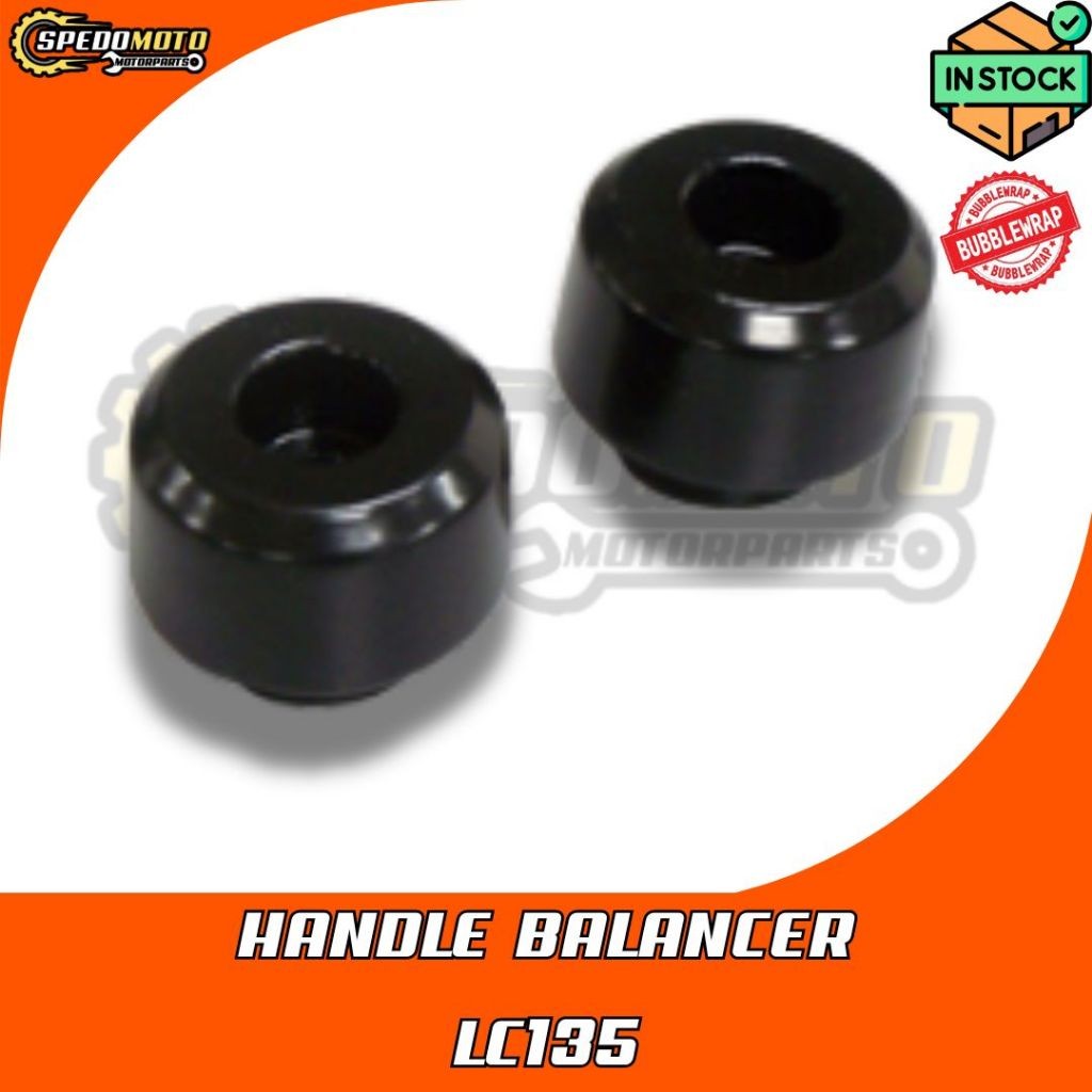 HANDLE BALANCER YAMAHA LC135 END GRIP BALANCER LC (BLACK) | Shopee Malaysia