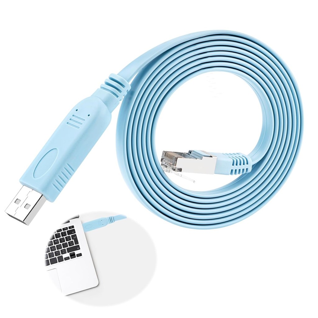 Cisco Console Cable USB to RJ45 Cable USB RS232 Console Cable with ...