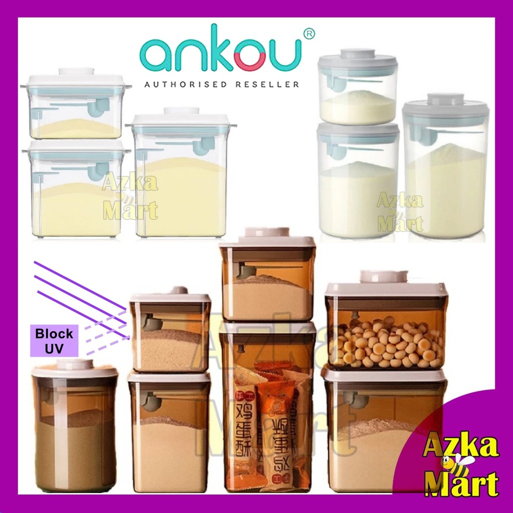 Ankou Air Tight Milk Powder Container with Scraper / Non-scraper ...