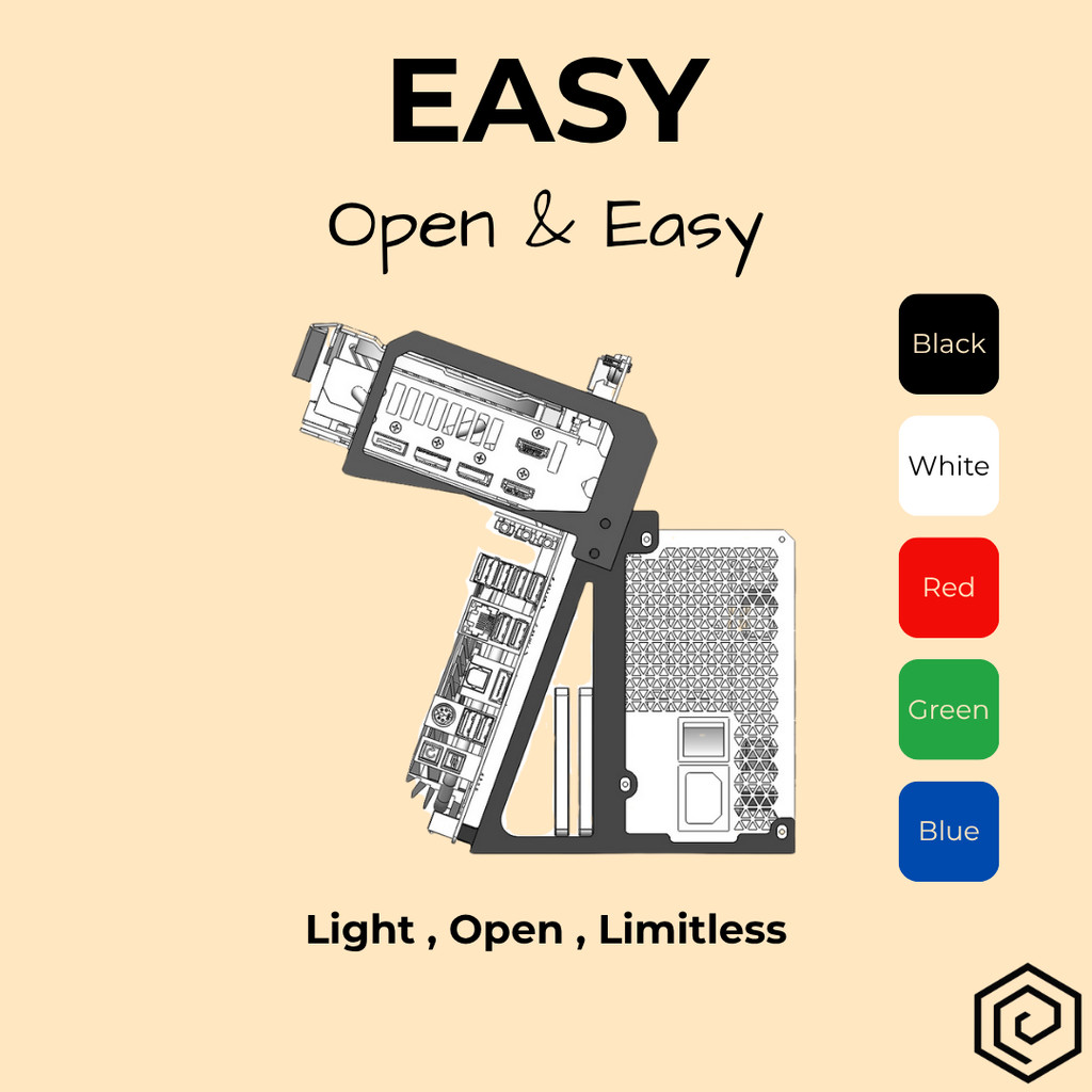 [ EASY ] All Rounded Best Value PC Stand | ITX / MATX / ATX | Support ...